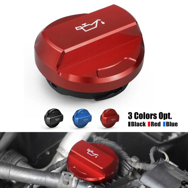 BEVINSEE エンジンオイルフィラーキャップ アウディ A1 A3 S3 Q3 用、フォルクスワーゲン用 ゴルフ MK7 MK7.5 GTI R 用、06K103485C 06K103485A 用交換用特徴：【優れた耐久性】フィルキャッ...