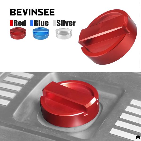 BEVINSEE アルミエンジンオイルフィラーネックシールキャップ BMW E36 E46 E90 E92 E81 E87 E39 E60 X1 X3 X5 Z4 E85 11127509328特徴: - 6061-T6 航空機用アルミニウ...