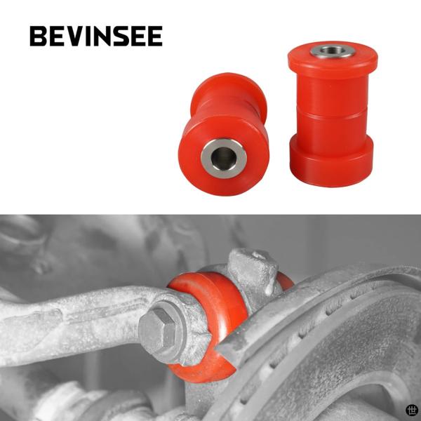 BEVINSEE ポリウレタン リア アッパー アウター コントロール アーム ブッシュ BMW E36 E46 Z4 E85 用 E36 および E46 の後端には、アップグレード時に見落としがちな多数のブッシュがありますこれらの 1 つ...