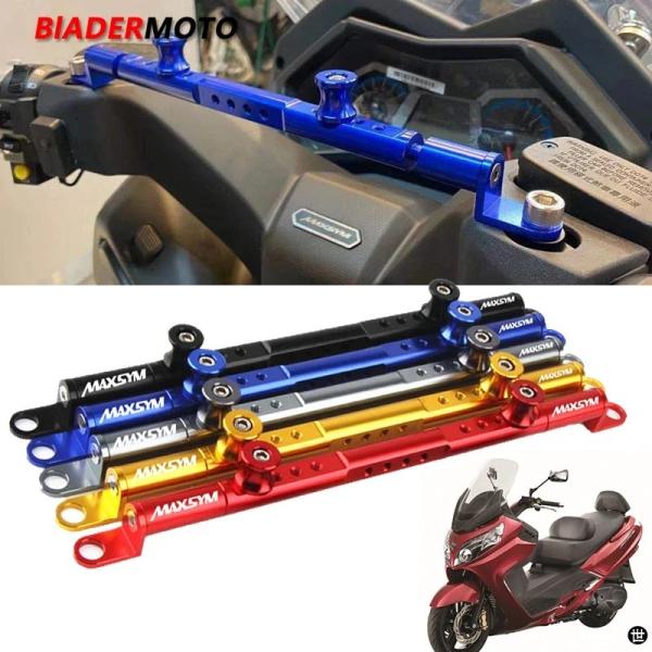 販売素材:ポイント アルミニウム 6061 アルマイト処理状態100%新品パッケージリスト:1 X 多機能クロスバーロゴ：マックスシン装備品:2023 SYM MAXSYM 400 400I 600 600I MAXSYM400I 用