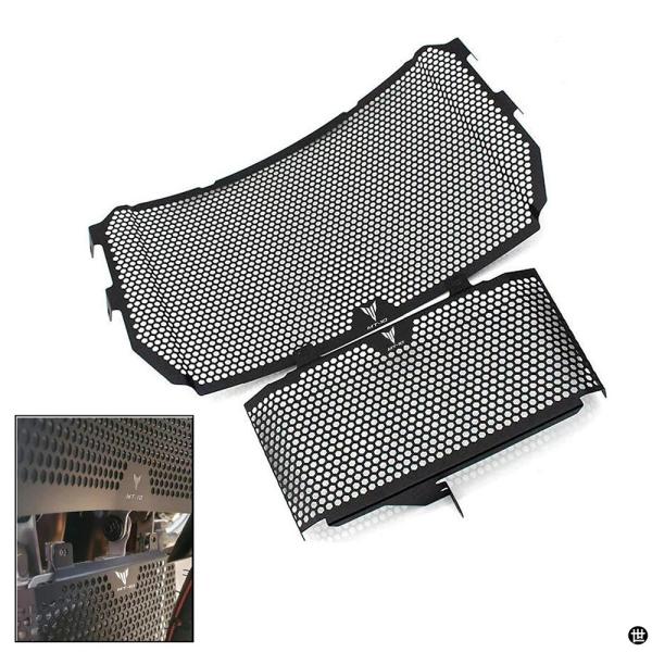 ヤマハ MT-10 MT10 MT 10 FZ10 FZ 10 FZ-10 2016-2023 バイク部品ラジエーター グリル ガード オイル クーラー冷却カバー プロテクター製品の説明部品名: ラジエーター グリル装備: ヤマハ MT10...