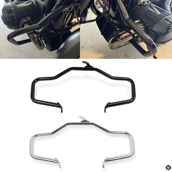 製品説明: 素材: アイアン カラー: ブラック 装備: BMW R18B R18TC R18 クラシック TC R18 B R 18 B 2020-2024 パッケージに含まれるもの: 1 セットのクラッシュバー 取り付け金具付き 取り付...