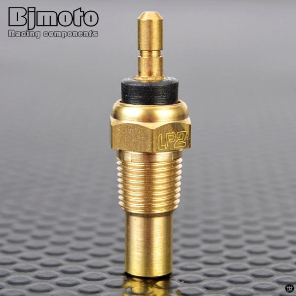 製品名：バイク水温温度センサー-パッキングリスト：1(図に示すように)-状態：100％新品-色：写真が示すように-材質：金属-品質：グレードA-取り付けは簡単ですが、専門取り付けを強くお勧めします-BMW、ホンダ、カワサキ、ヤマハ、ドゥカテ...