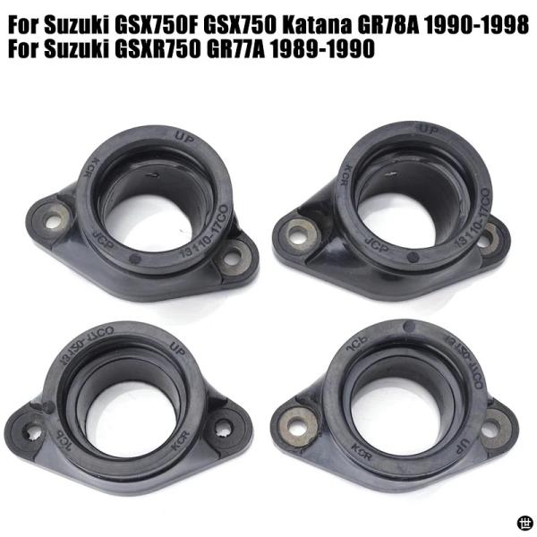 あなたのバイクのモデルと年が互換性があることを確認してください 4個のバイクキャブレターインターフェースアダプターインテークマニホールド仕様:アイテムタイプ:キャブレター素材:高品質ゴム色:ブラック数量: 4個特徴:ハイクラスの品質と非常に...