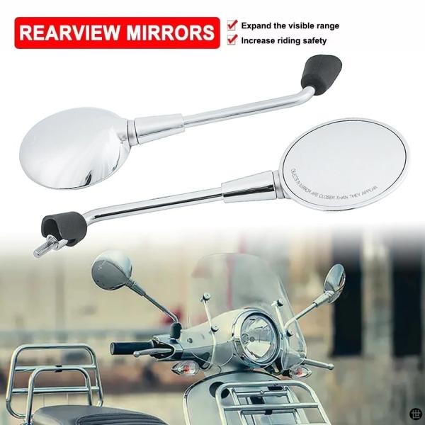 ベスパプリマベーラ 4T-3V NOABS 50 125 150 E2 E4 2T 4T バイクミラーバックミラー左右リアビューサイドミラー 2013-2018 説明: 1.状態: 新品2. サイズ情報:ミラーサイズ: 110 MM * 1...