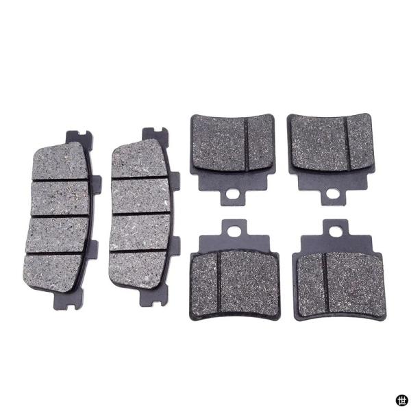 SYM RV250 07-14 JOYMAX 250I 06-15 GTS300 08-14 GTS250I 07-14 JOYMAX 300I 09-15 6 個セットバイクフロント + リアブレーキパッド仕様:1.数量: 6 個セット2...