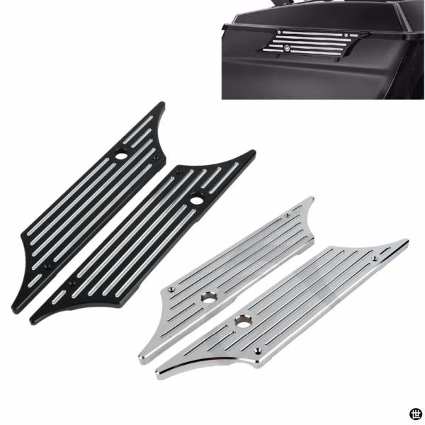 特徴: 状態: 新品 カラー: クロム 位置: 左右 ハードペイントサドルバッグを適合 素材: 高品質アルミニウム適合: ハードサドルバッグを適合した 1993 〜 2013 年のツーリングモデルに適合します 注: ロードキング クラシック...