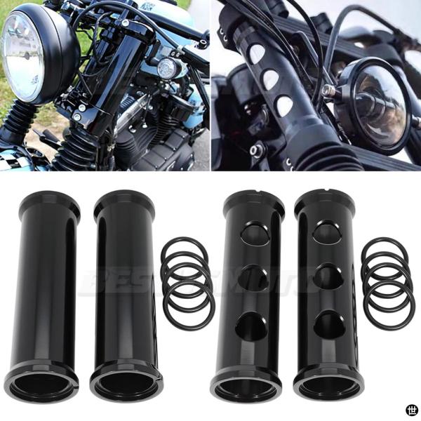 詳細な説明: 状態: 新品 数量: 1 セット カラー: ブラック 素材: 高品質アルミニウム 適合: ハーレースポーツスター XL 883 1200 2000-2023 用 製品詳細: