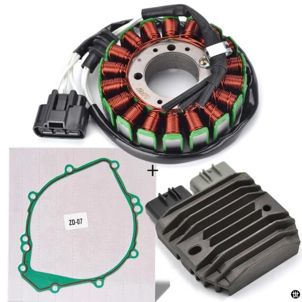 適合車種:ステーター OEM 用:OEM 用:5PW-81410-00OEM 用:5PW-81410-01整流器、レギュレーター :OEM 用:5JW-81960-00ガスケット、ジェネレーター カバー :用OEM：5PW-15451-00...