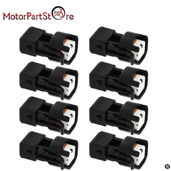 特徴: プレミアム品質の製品これは 8 個の燃料インジェクター アダプターのセットです既存のハーネスを切断または変更することなく簡単に取り付けられます優れた高品質アダプター安定した特性、高い信頼性適合: これらは機能します LS1 から3 ...