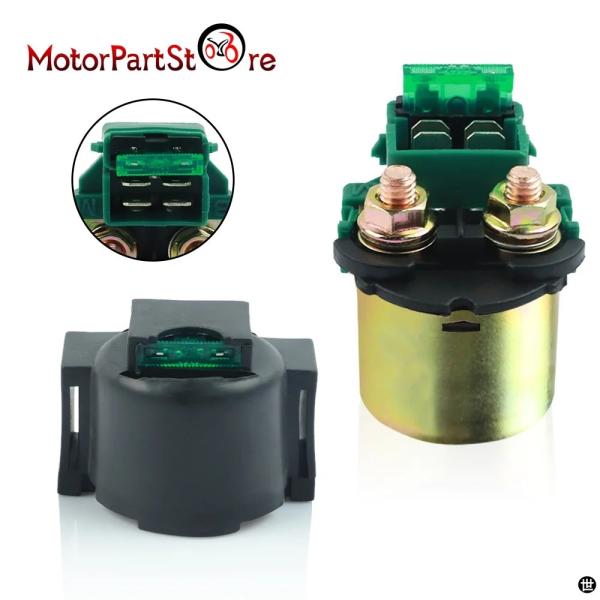 仕様： 状態：100％新品端子数：4ピン色：映像ショーとして材質：PVCプラスチック+銅30Aタイプ：M-MCBパッケージ：1 *スターターソレノイドリレー交換 OEM：35851-MF5-7358503-671と互換性があり35850-M...