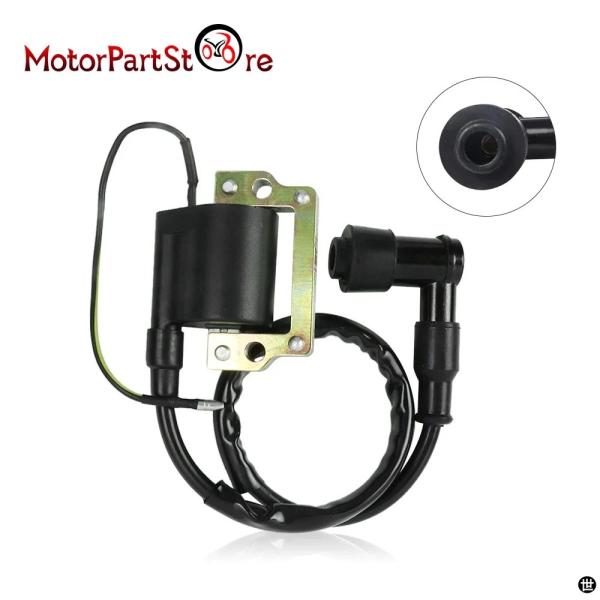 説明： 100%新品&amp;高品質交換部品、非オリジナ2V単一出力点火コイル直接交換スムーズなエンジン動作効率電力伝達接続パッケージ内容: 1 X点火コイル 適合: ホンダの場合:25R 1981-1986XR80 1979-1984XR...
