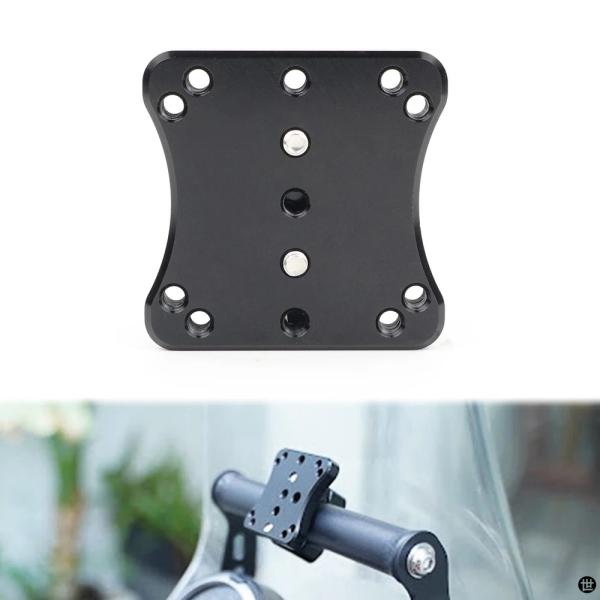 GPSマウント説明：GPSマウントが登場頑丈で軽量、全天候型AMPSパターンを採しているため、市販の標準GPSクレードルすべてに適合しますGARMINの最新モデルやZUMO XTにも対応していますAMPSパターンはほとんどの場合8つの穴で構...