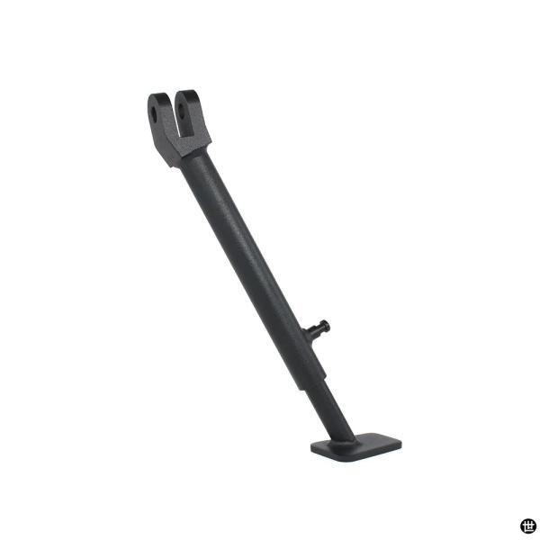 調整可能なローダウンキックスタンドですキックスタンドは、標準の長さから約2インチ(50.8MM)短くできますまた、約1インチ(25.4MM)長くすることもできますバイクをローダウンした方には絶対に必須のアイテムです頑丈なスチール製で、ブラッ...