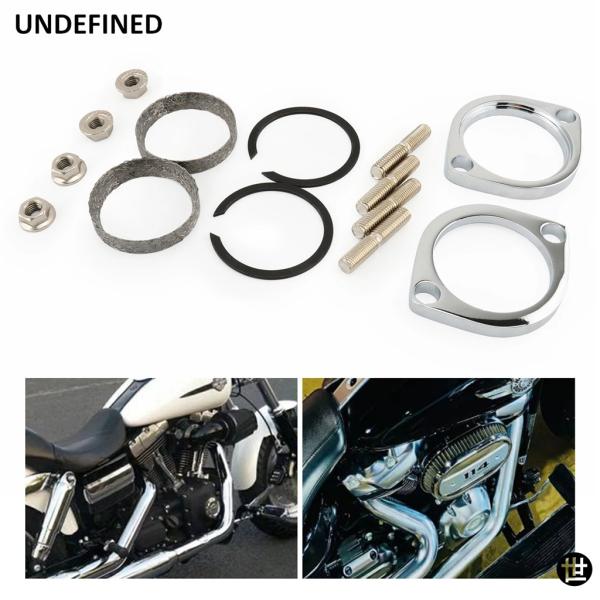 詳細：-状態：新品-タイプ：エキゾーストフランジキット-材質：アルミニウム+カーボン入りスチールメッシュ-表面仕上げ：高光沢仕上げ-メーカー品番：30-0205-フランジ、ガスケット、クリップ、ネジ、ナット、ワッシャー付属-このキットは、8...