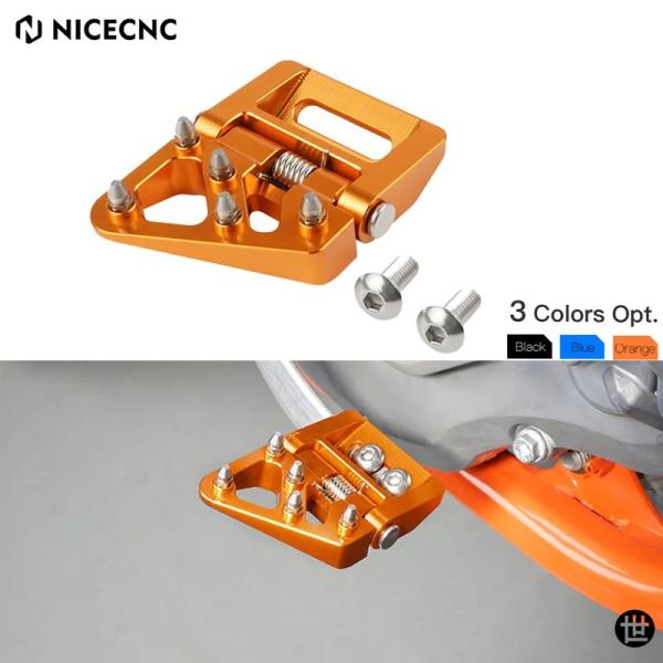 NICE 折りたたみ式ブレーキペダルチップ KTM 125-450 XCXCFSXSXF 2015125-500XCXCFXCWSXSXFEXCEXCFTPI6D 2016-2022 HUSQVARNA 125-501 FCTC 2015 ...