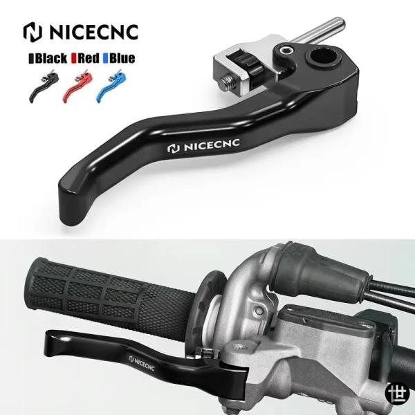 NICE ショートブレーキレバー HUSQVARNA GAS GAS用特徴：【純正より短い】2本の指で握れるため、高強度レースでの疲労を軽減します【誤リリース防止】先端のストッパーにより、バンピーなトレイルを激しく走行している際に、誤リリー...