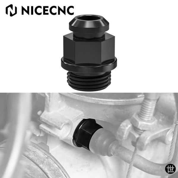 NICE チョークケーブルフィッティング スズキ DR650S DR650SE 1996-2024用純正のチョークケーブルフィッティングは破損しやすく、アイドリング時やエンジン始動時に原因特定が難しい問題を引き起こすことがよくありますこの加...