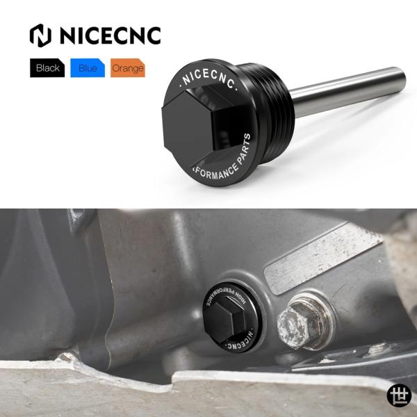NICE マグネット式オイルドレンプラグ KTM 690 ENDUROENDURO RSMCSMCR 2008-2023用HUSQVARNA 701 SVARTPILEN VITPILENENDUROスーパーモト 2016-2023 GAS...