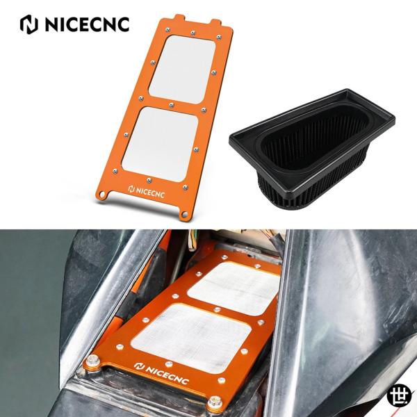 NICE ハイフローエアフィルターボックスカバー KTM 690 ENDURO R 2009-2024 690 SMC 2007-2011 690 SMC R 2012-2024 HUSQVARNA 701 ENDURO スーパーモト 20...
