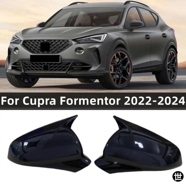 この商品はアドオンモデルです のブラケットは付属していません 純正のバックミラーを使するには、取り付けが必要です Mスタイルミラーカバー SEAT LEON 2020-2024CUPRA FORMENTOR 2022-2024 FR STス...