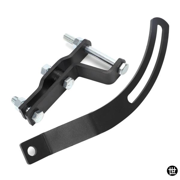 ジープ・ウィリス CJ2A オルタネーターブラケットアセンブリ(L134、F134、CJ3B、CJ3A)MBカスタムメイド