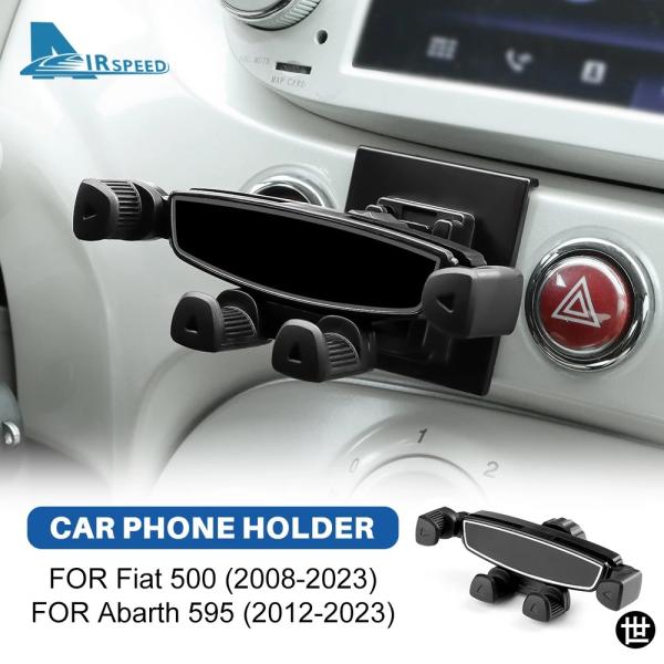 商品説明状態：100%新品素材：アルミニウム合金数量：1セット特徴：360°回転可能、しっかりと固定され、簡単に外れません適合車種：フィアット500 2008 2009 2010 2011 2012 2013 2014 2015 2016 ...