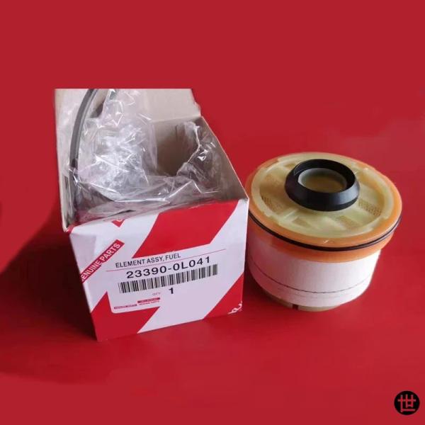 車両への取り付け：ディーゼルフィルター(純正箱付きコピー部品)別品番：23390-0L041 23390-0L030特徴：ディーゼルフィルターエレメント商品長さ：83MM商品高さ：75MM色：黄色材質：プラスチック