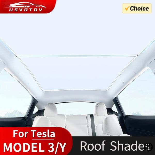 TESLA 新型 MODEL Y JUNIPER MODEL 3 アップグレードサンシェード ハイランドサンシェード ルーフシールド アイスクロス バックル ガラス スカイライト クールカバー注：MODEL YとMODEL Y JUNIPE...