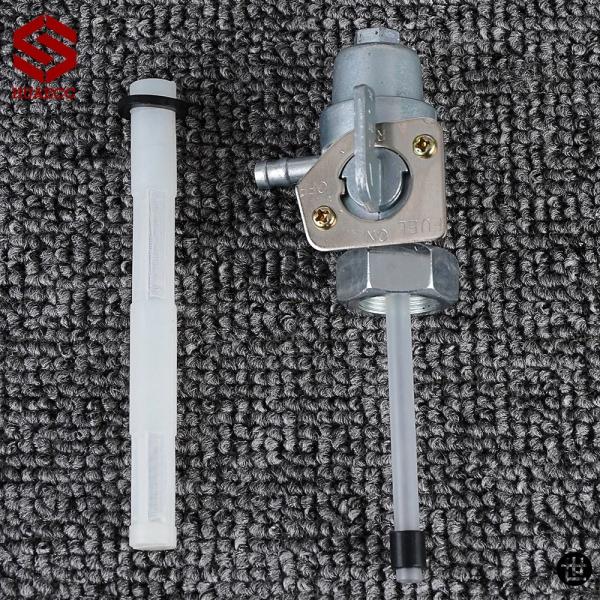 ホンダ XL250R XL350R XL500R TRX250X TRX300 2WD TRX300X SPORTRAX FT500 XL600R GL650 燃料ペットコックタップ 燃料タンクスイッチバルブ材質：合金 + ゴムタイプ：燃料...