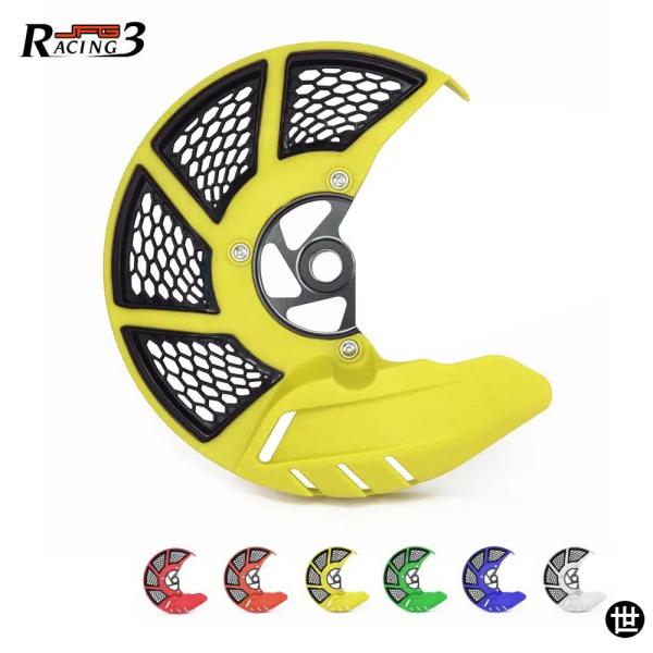 適合車種:RMZ450 2005-2019RMZ250 2007-2019RMX450Z 2010-2017耐久性に優れたフロントディスクガード、新設計Xブレーキ独自のデザインにより、ディスクカバーを外さずにタイヤやブレーキパッドの交換が可...