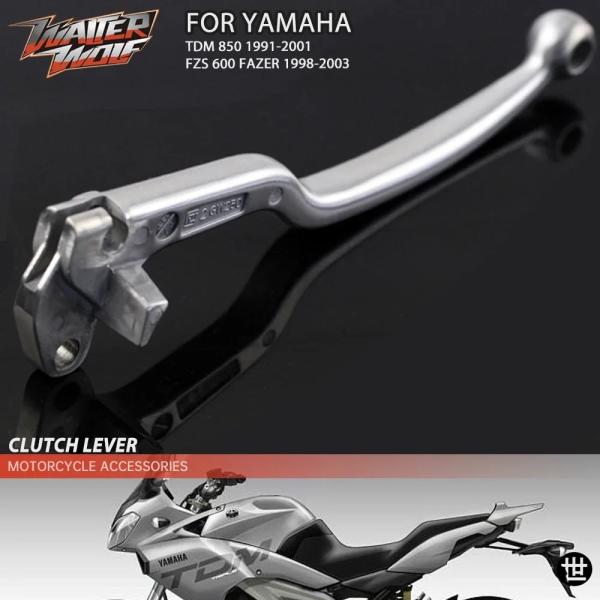 ヤマハ TDM 850 TDM 900 BT 1100 FZS 600 FAZER 1998-2003 クラッチレバー 1個 バイクアクセサリー シルバー バイクレバー-状態：新品、高品質-ブラケット材質：合金-取り付け位置：左-カラー：シ...