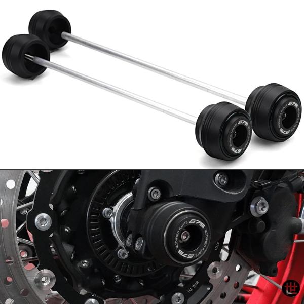 商品詳細：-状態：100%新品、高品質-素材：POMスライダー + ステンレススチールネジ-表面：未仕上げ-パッケージ内容：1セット特徴：-フレームスライダーは、レースや高速走行時のバイクの衝突や傷を防ぐために設計されています-地面に落下し...