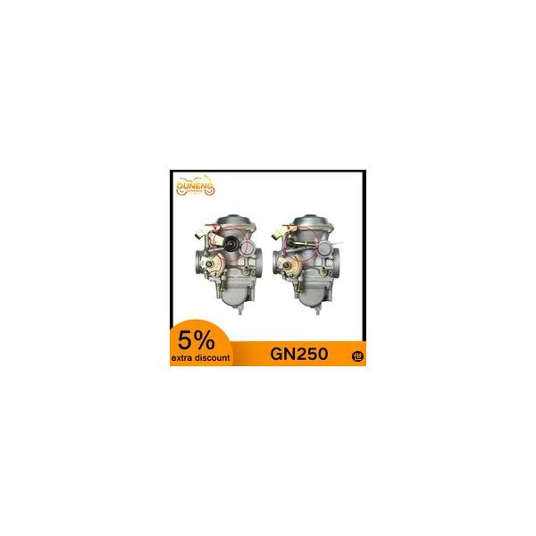 適合車種：スズキ GN250、GN300、DR250、ヤマハ SR250、ROKETA JIANSHE JS400-7、HENSIM HS400 SCOUT 300CC-400CC キャブレター適合車種：スズキ GN250 13200-38...