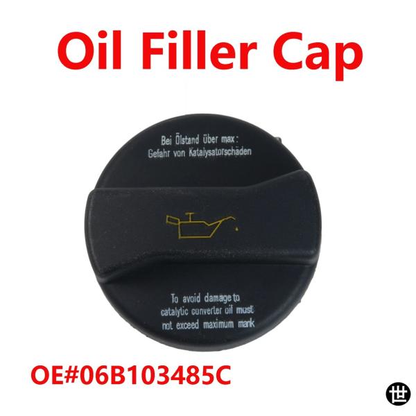 エンジンオイルフィラーキャップ VW ビートル、ボーラ、パサート、キャディ、ゴルフ、ジェッタ、ポロ 06B103485C適合車種：フォルクスワーゲン ビートル 1999 - 2013フォルクスワーゲン ビートル カブリオレ 2003 - 2...