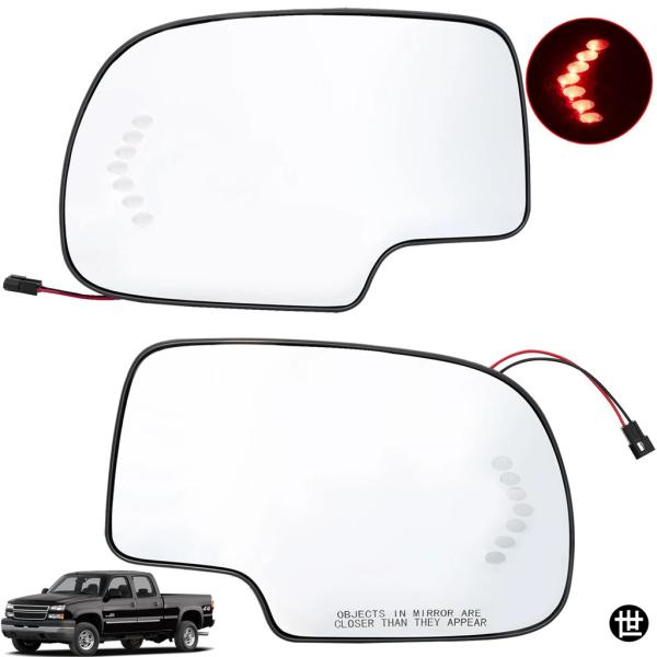 車両への取り付け位置：フロント左側 右側ヒーター：あり(バックプレート付き)ウィンカー：あり互換部品番号：88944391 左 88944392 右材質：ABS ガラスガラスタイプ：凸型適合車種：キャデラック エスカレード 運転席側 200...