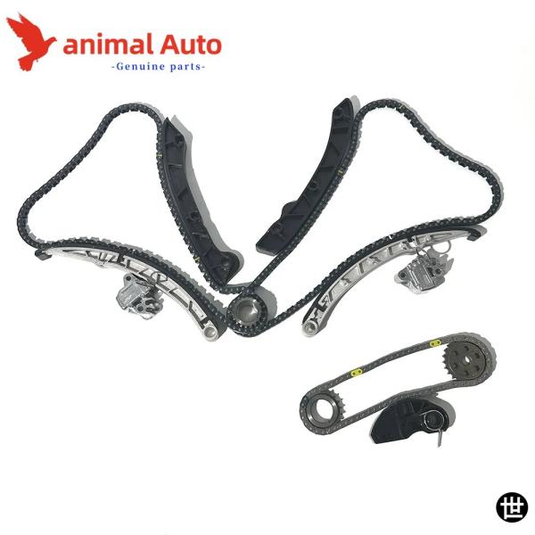 タイミングチェーンキット ランドローバー LR4 レンジローバー ジャガー 3.0L 5.0L V8 DOHC LR051008 LR032048 LR052911 LR032087部品番号: AJ811966、AJ812448、AJ811...