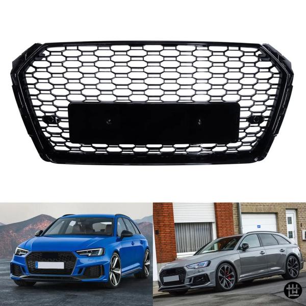 説明：このハニカムメッシュフロントバンパーグリルの適合車種：アウディ：アウディ A4 S4 RS4 B9 2017-2019ご購入前に適合をご確認ください！パッケージ内容：アウディ A4 S4 RS4 B9 2017-2019RSスタイル ...