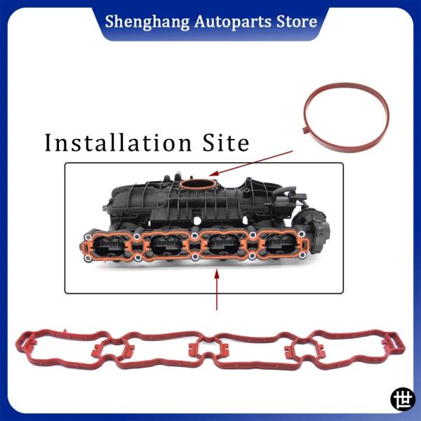 または(インテークマニホールドガスケット1個)または(スロットルOリング1個)または(インテークマニホールドガスケット1個とスロットルOリング1個)インテークマニホールドガスケット：06K129717A06K129717C958129717...