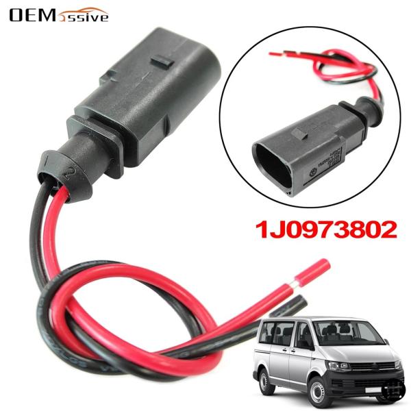VW 2ピンブレーキパッドワイヤーセンサープラグコネクタ(ワイヤー付き)参照OE番号：1J0973802適合車種：AMAROK 2013-2021BEETLECABRIO 1999-2019BORAVARIANT4MOTION 1999-2...