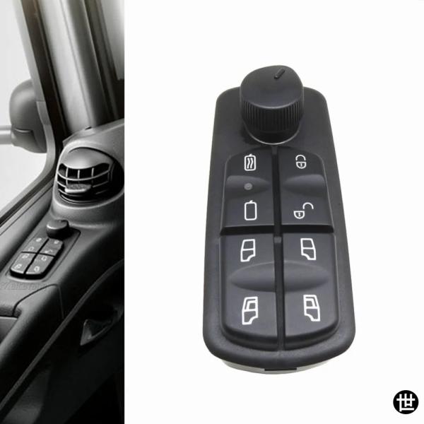 自動車部品 高品質パワーウィンドウマスターコントロールスイッチ メルセデス・ベンツ トラック AXOR SCHALTER A0025452013 0025452013工場テスト済みスイッチタイプ：パワーウィンドウスイッチ取り付けタイプ：直接...