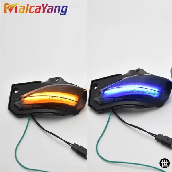 LEDダイナミックサイドミラーインジケーターウィンカーシーケンシャルライト(トヨタ カローラ スポーツ E210 シエンタ XP170 ヤリス XP210 2019-2021年式対応)レンズカラー：グロッシーブラックメリット：ダイナミックウ...