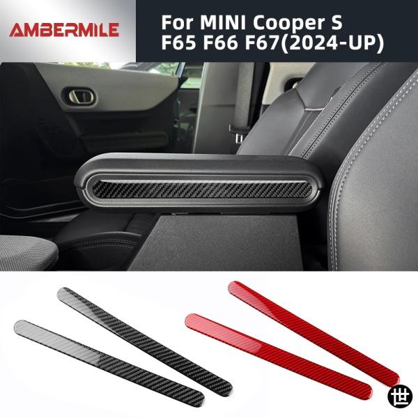 パッケージ内容：2個セットカラー：ブラックカーボンレッドカーボン素材：カーボン適合車種MINI COOPER S F65 F66 F67 2024-2025用MINI COOPER S F65 F66 F67 2024-2025用 車用アー...