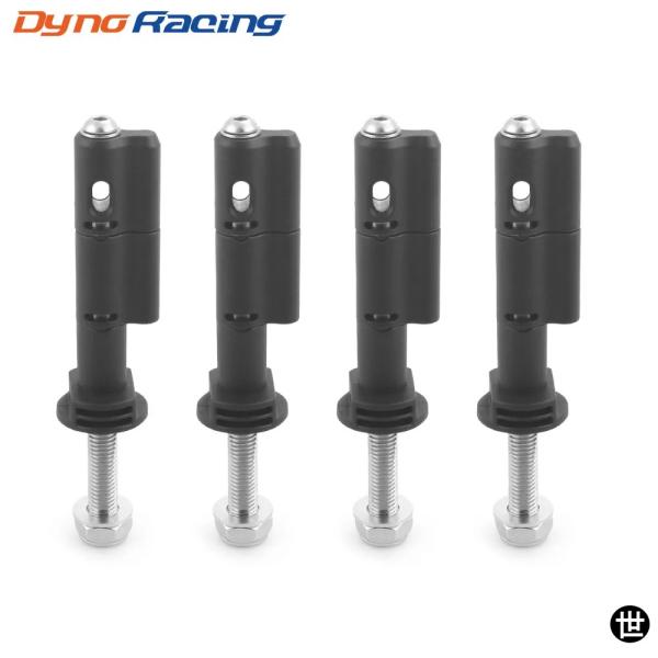 MAXTRAX MKIIリカバリートラクションボード用取り付けピン、ロック可能な盗難防止安全取り付けピンセット、4個パック