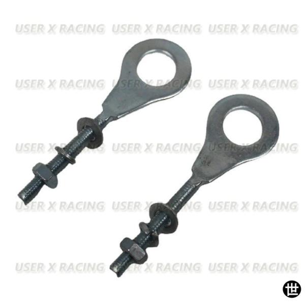 USER-X 汎用用バイク 二輪テンショナー ホンダCG125用チェーンアジャスター 耐久性、耐腐食性、高品質