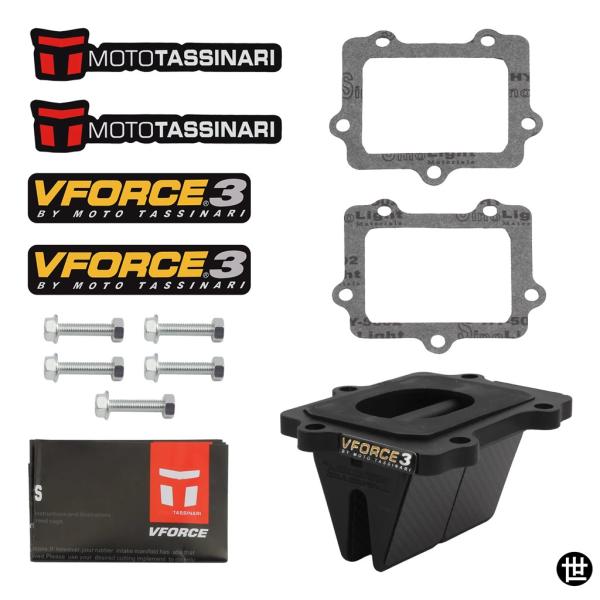スズキ RM250 1996 1997 2003-2008 バイク用リードバルブアクセサリー VFORCE 3 バイク用リードバルブ バイクアクセサリー