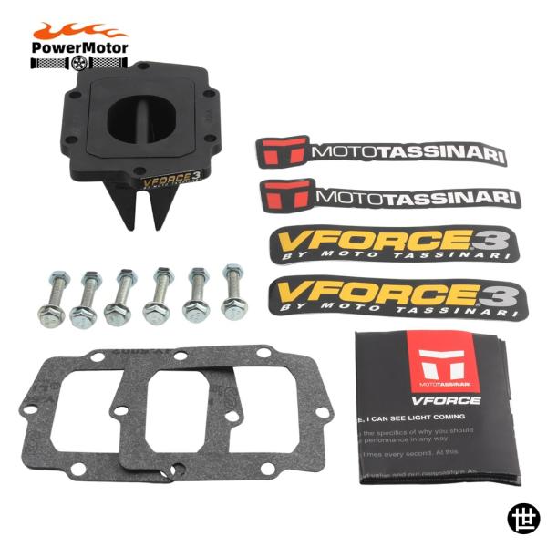 カワサキ KX250 1987-2004 用バイク 二輪リードバルブ V FORCE3 V308A メインフォールドブーツインテークパイプバルブレースモトクロスアクセサリー