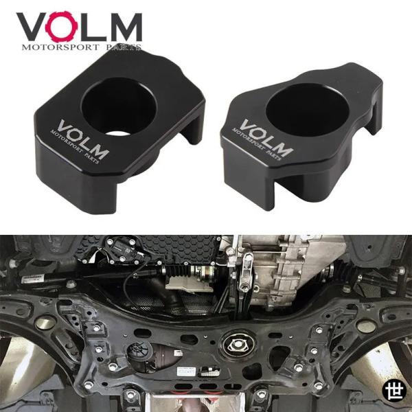 送料無料 ビレットアルミニウム MQB ドッグボーンマウントインサート MKVII フォルクスワーゲン ゴルフ/GTI/R、8V アウディ A3 S3 RS3 MKIII アウディ TT TTS