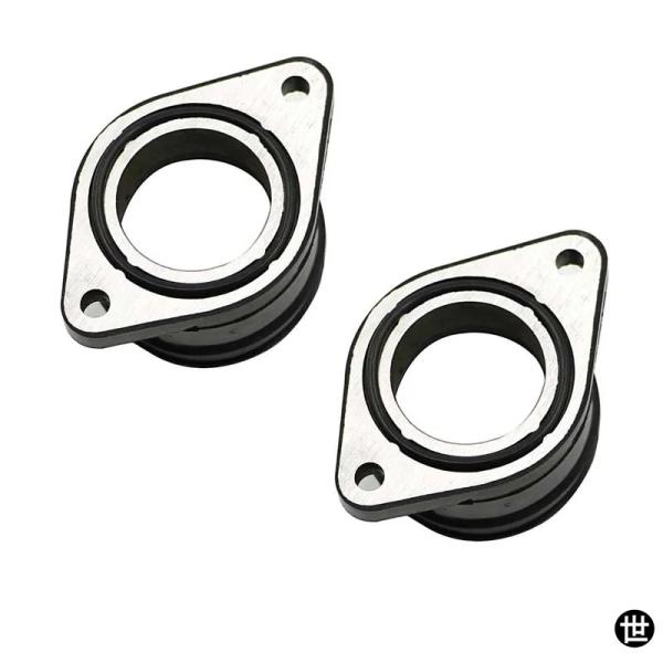 ホンダ CB400 T/A 1977 1978 1979 CB450 1985 CB 400 450 用 オートバイ用キャブレター キャブ アダプター インテーク マニホールド グルー コネクター 2個セッ