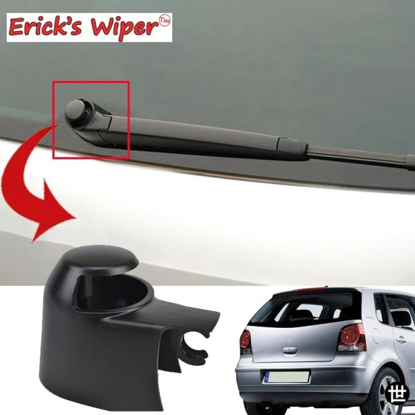 Erick's ワイパー フロントガラス リアワイパーアーム ウォッシャーカバーキャップナット VW ポロ 4 2005 - 2009 テールゲート ウィンドウナットプロテクター